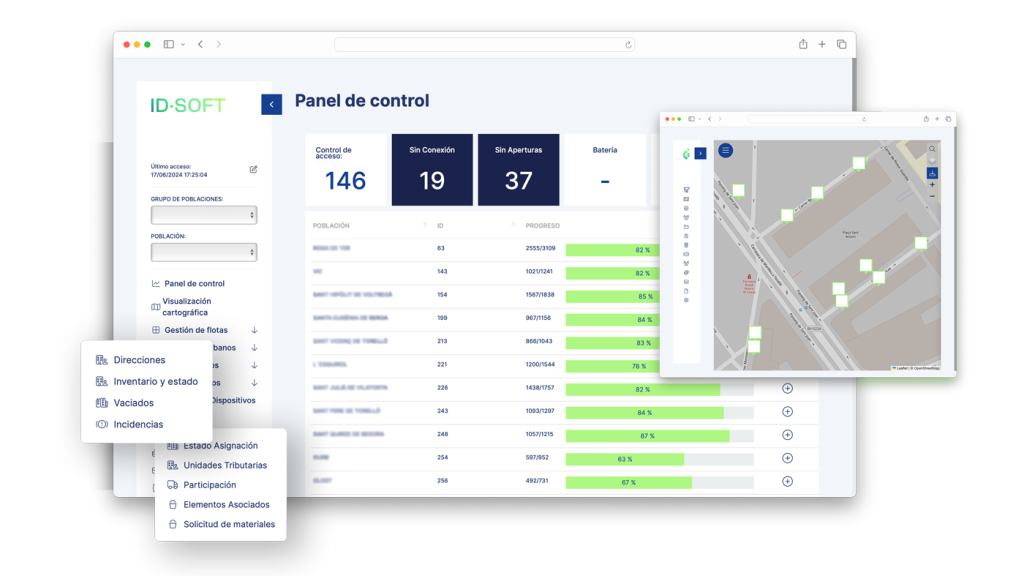 ID·Soft - Saas de gestión de residuos id·waste